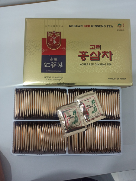 Женшен Женьшеневый корейский чай 
Korean One Ginsen