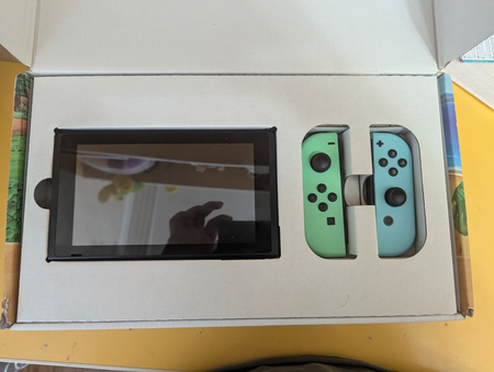 Nintendo switch animal crossing edition
