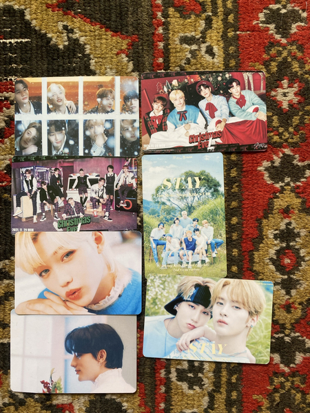 Stray Kids muxlislari uchun fotocardlar