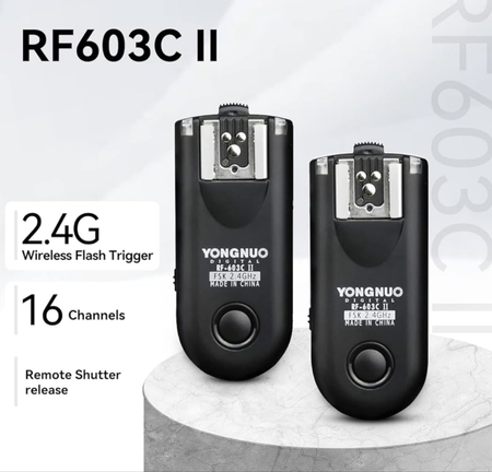 Вспышка Yongnuo YN560III и радиосинхронизатор RF603 II