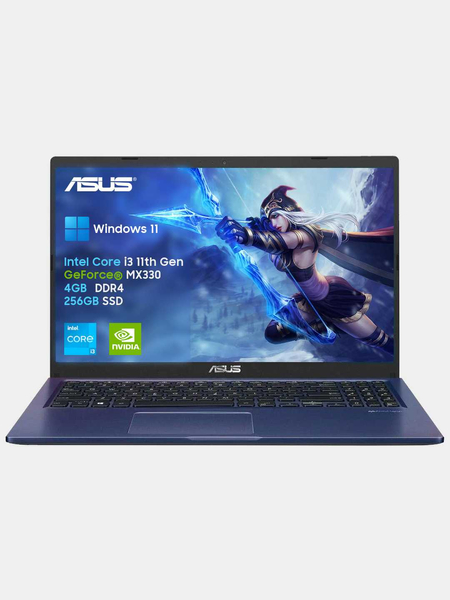 Asus Vivobook I3-1115G4 4GB DDR4 256GB 2GB MX330 PEACOCK BLUE 15.6