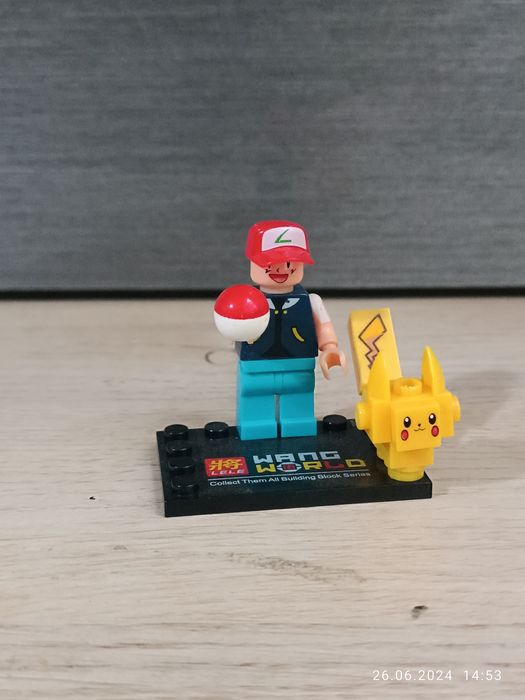 Lego Лего фигурки покемоны пикачу