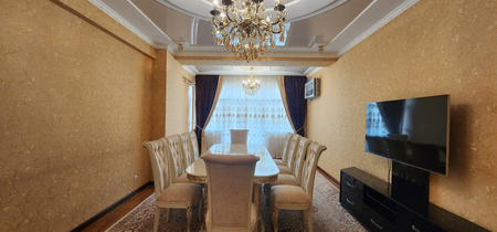 Юнусобод 17кв Golden House 3комнатная 108квм +мебель техники