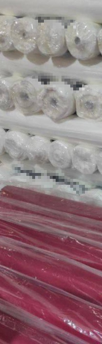 Qorbobo uchun Qizil va oq duxoba matolarimza bor