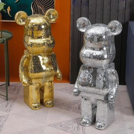 Мишка bearbrick bling