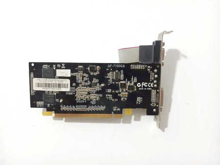 Видеокарта Nvidia Geforce 7100GS 256 Мб DDR2 64bit, PCI-E