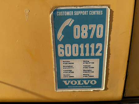 Volvo ekskavator 2007