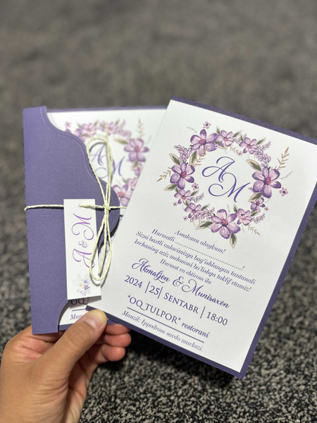 Taklifnomalar / Пригласительные / Invitations