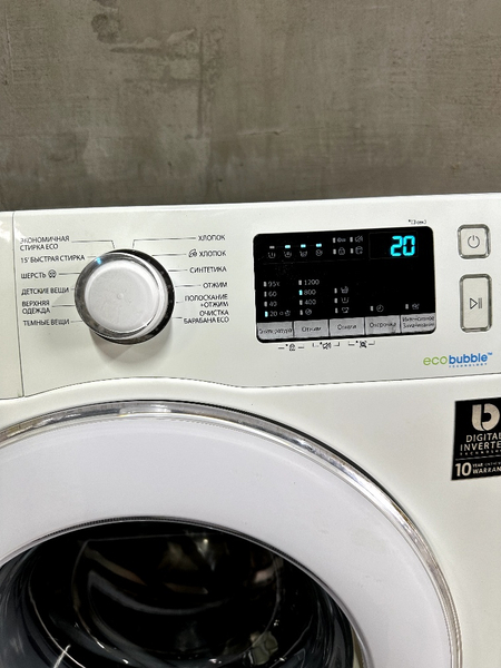 Стиральная машина Samsung ecobubble WW60J4210JWULD