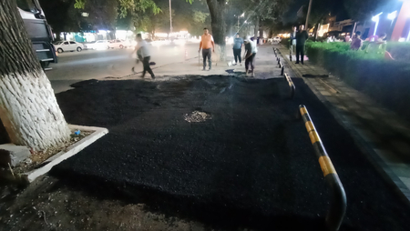 Asfalt ishlarini qilamiz tez va sifatli narxlar kelishilgan xolda bizd