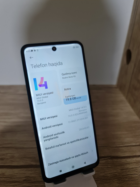 Redmi note 9S sotiladi