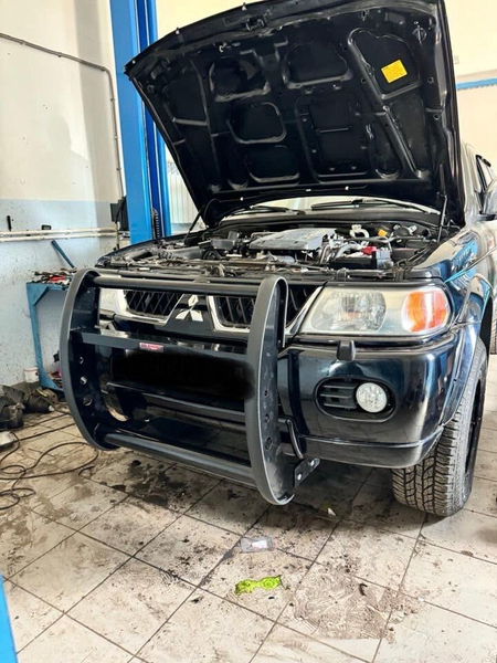 Кенгурятник Mitsubishi Pajero Sport L200