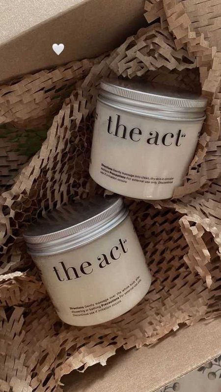 Соляной скраб бальзам The Act Кокос