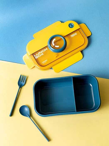Lunch Box с ложкой и вилкой для школьников – ПОДАРКА ДОСТАВКА В 1 ДЕНЬ