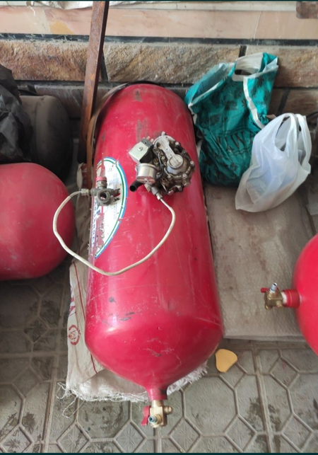 Metan gaz ballon 80 litr ,,2022 yil komplekt