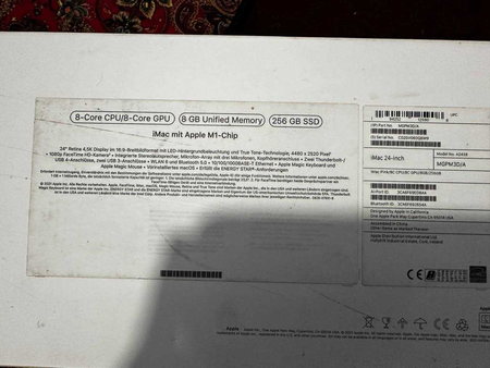 Apple iMac 24-inch M1 8/8/256GB