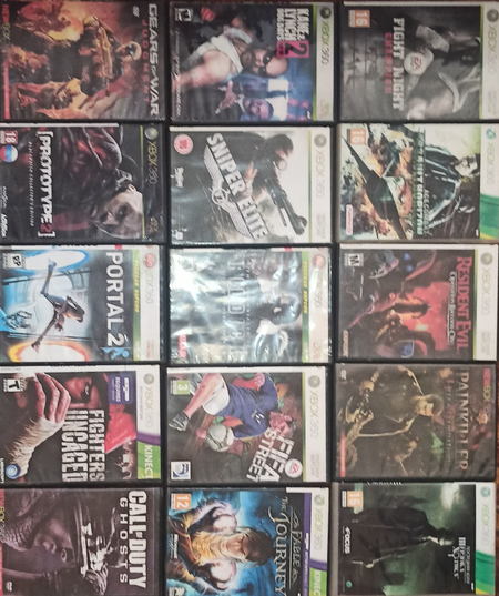 Диски на Xbox 360