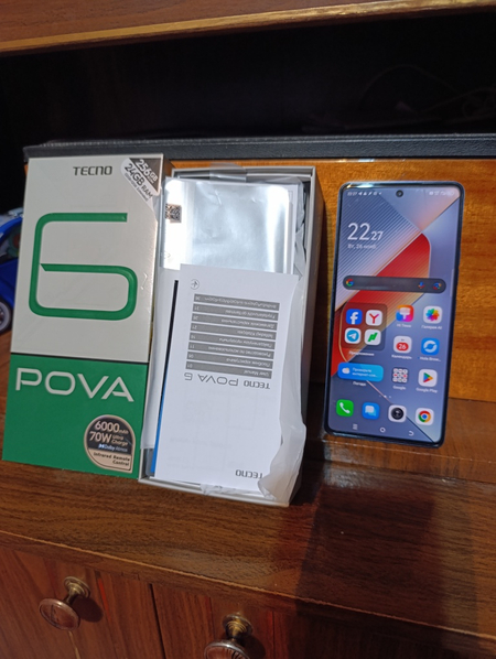 Tecno pova 6 telefon sotilodi,urgenchda.