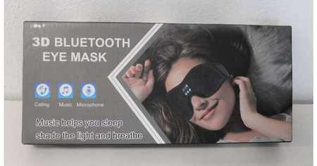 Bluetooth-наушники и маска для сна 2 в 1.