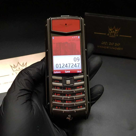 Vertu Ferrari  Limited Edition – Уникальная Коллекционная Модель!