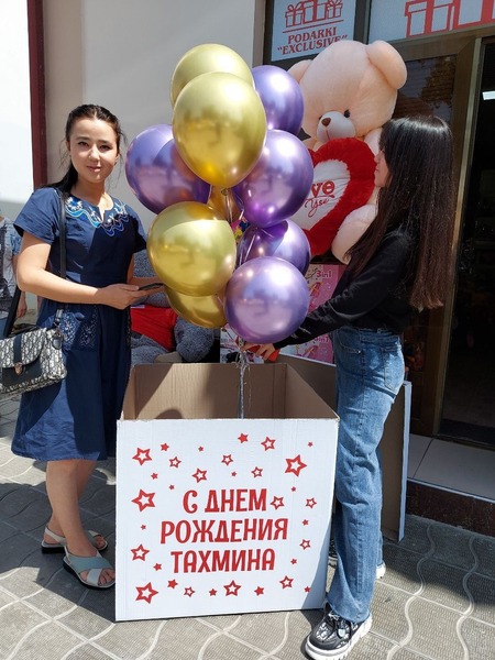 Гелиевые шары в ассортименте
