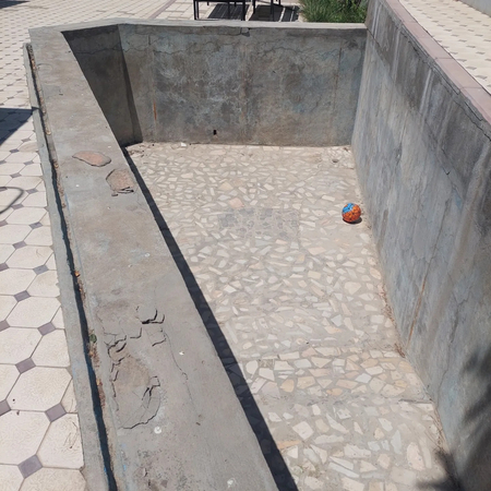 Реставрация крашенных бассейнов