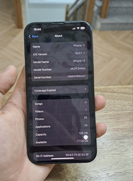 IPHONE 13 / 128 gb