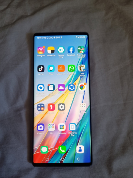 LG WING xotirasi 128