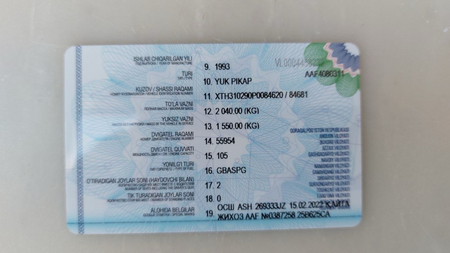 YUK PIKAP mashinasi srocno sotiladi 35mln