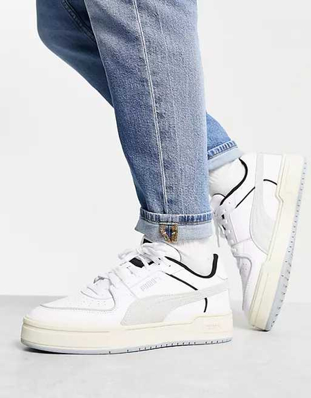 Кроссовки Puma белые (размер 40)