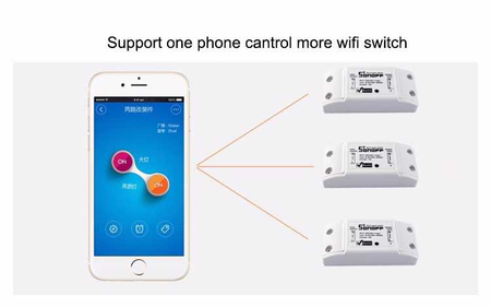 Sonoff Wi-Fi Беспроводной переключатель для умный дом с достакой