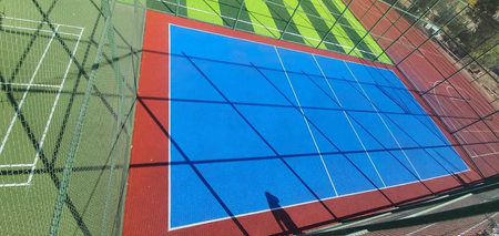Tennis maydonlari qurish xizmati professional/havaskor. Теннисный корт