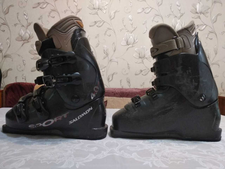 ботинки лыжные Salomon б\у 26-26,5