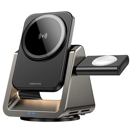 BOROFONE BQ30 Док-станция 3 в 1 Magnetic 20W iPhone 15 iWatch AirPods