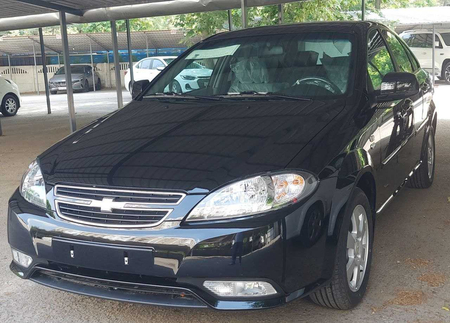 Новая чёрная Gentra/Lacetti