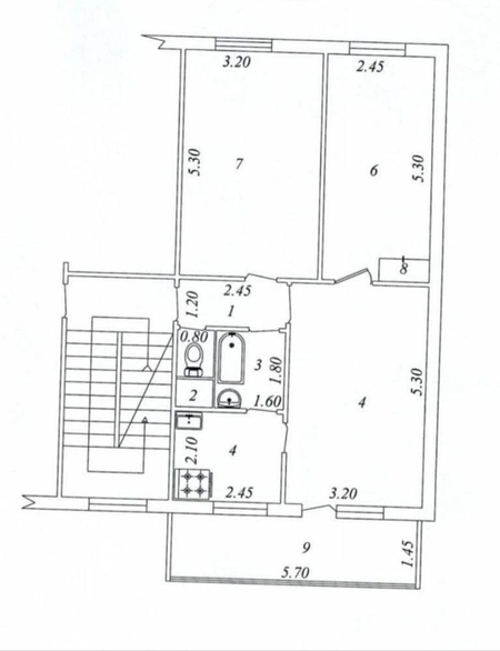 Успей купить..! 3-Комн. 3-Этаж. 68м². Феруза. Панельный.