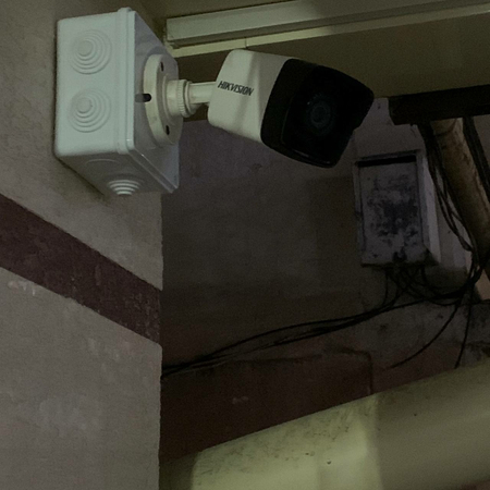 Hikvision kamera domofon ustanovka  Видеонаблюдения камеры домофоны