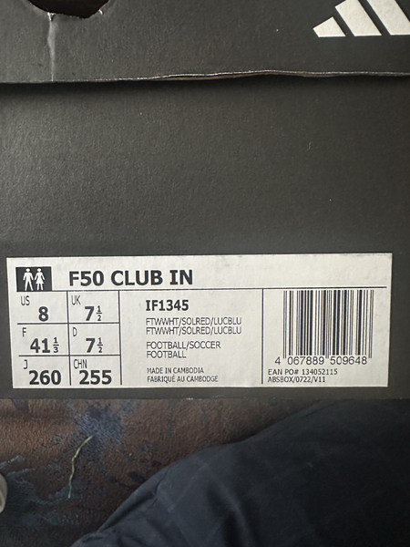 Adidas F50 оригинал