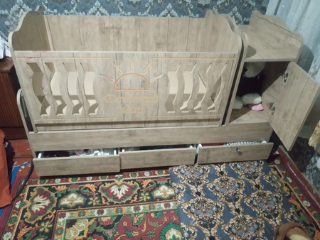 Детский качалка кровать