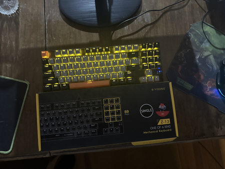 E-YOOSO Z13 Механическая игровая USB-клавиатура, 89 кнопки