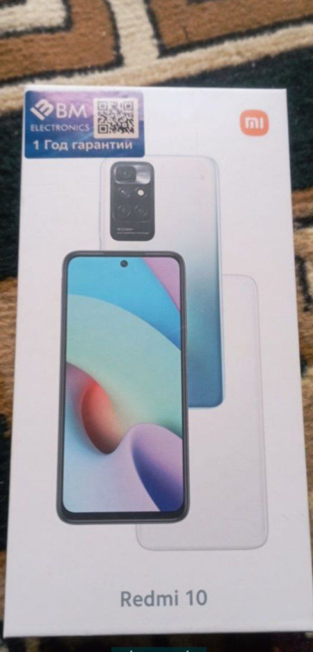 Redmi 10 ideal sastiyana karobka dakument full  4 oy ishlagan
