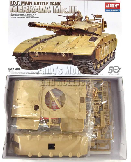 Сборная модель танка Merkava Mk.III (Academi, 1:35)