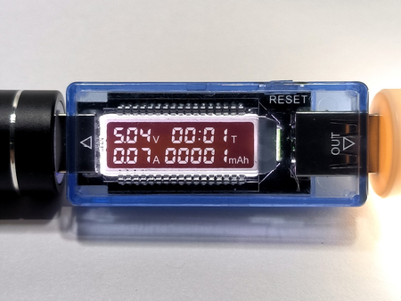 USB тестер для измерения ёмкости