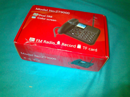 Продается новое GSM стационарный  телефон,  2 Sim.