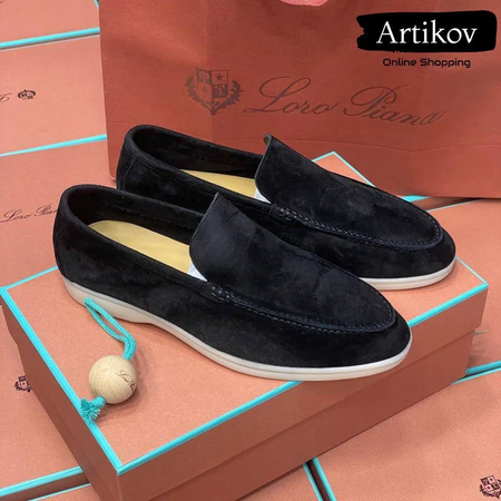 Loro Piana Loafer 100% Haqiqiy Teri (Luxury)