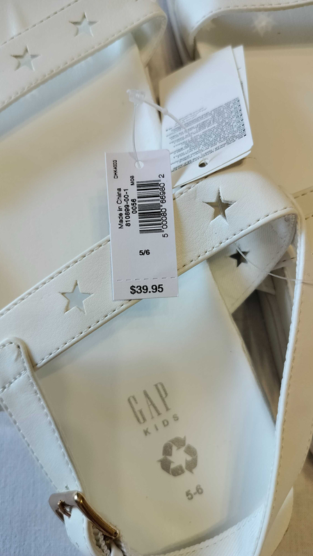 Новые из США GAP оригинал сандали босоножки летняя обувь размер 37-38