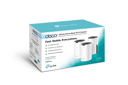 Домашняя Mesh Wi‑Fi система TP-Link Deco S4 (3-Pack)     (NT7195)