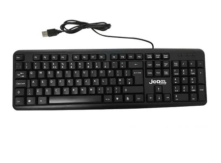 Будьте первым, кто оставил отзыв на «Офисная USB-клавиатура Jedel K12»
