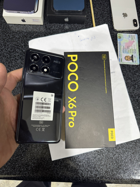poco x6 pro 8.256g holati ideal karopka dak kamplekt