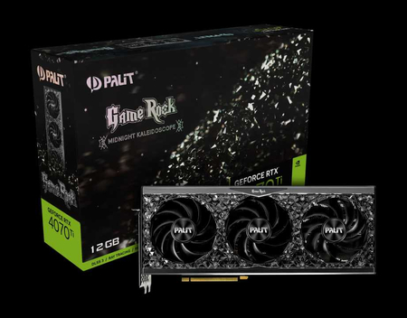 Palit Gamerock 4070 ti с гарантией